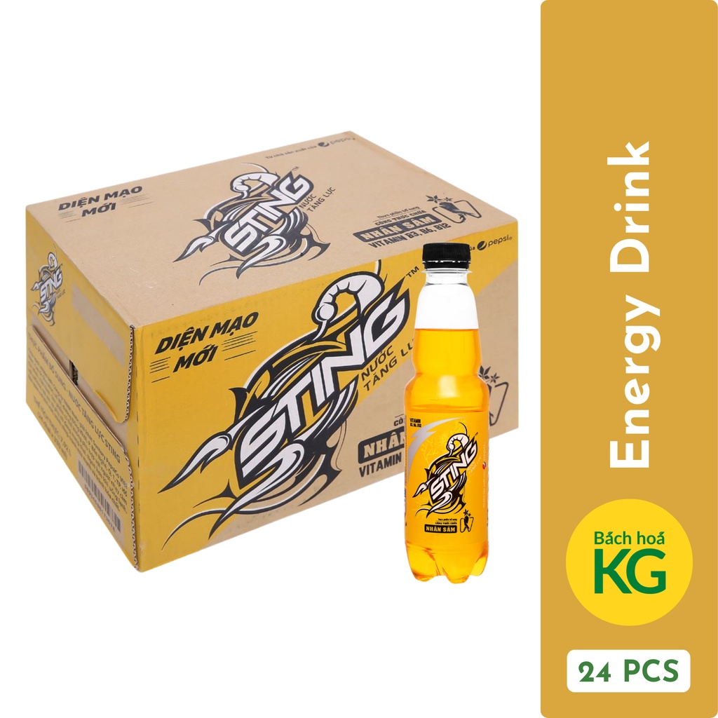 [Carton Deal] 24 bottles of Sting Gold energy drink 330ml | Shopee Malaysia