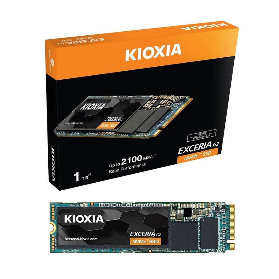 Kioxia RC20 EXCERIA G2 1TB M.2 2280 NVMe SSD - Read: 2100MB/s, LRC20Z001TG8 | Shopee Malaysia