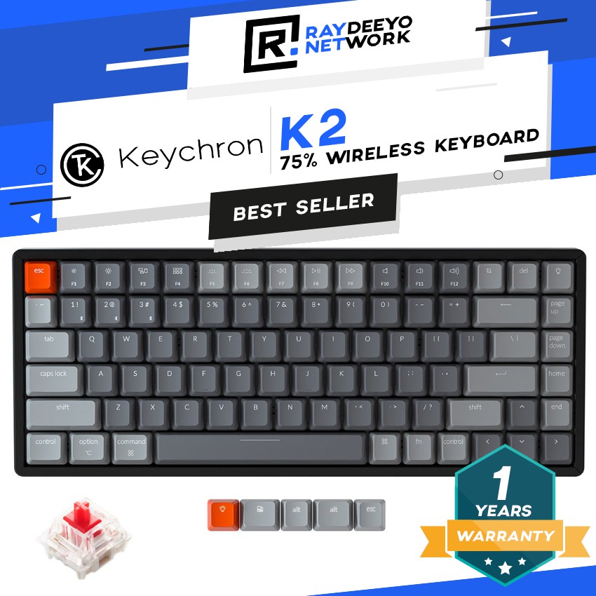 Keychron K2 V2 RGB Aluminium Price & Promotion-Okt 2024|BigGo Malaysia