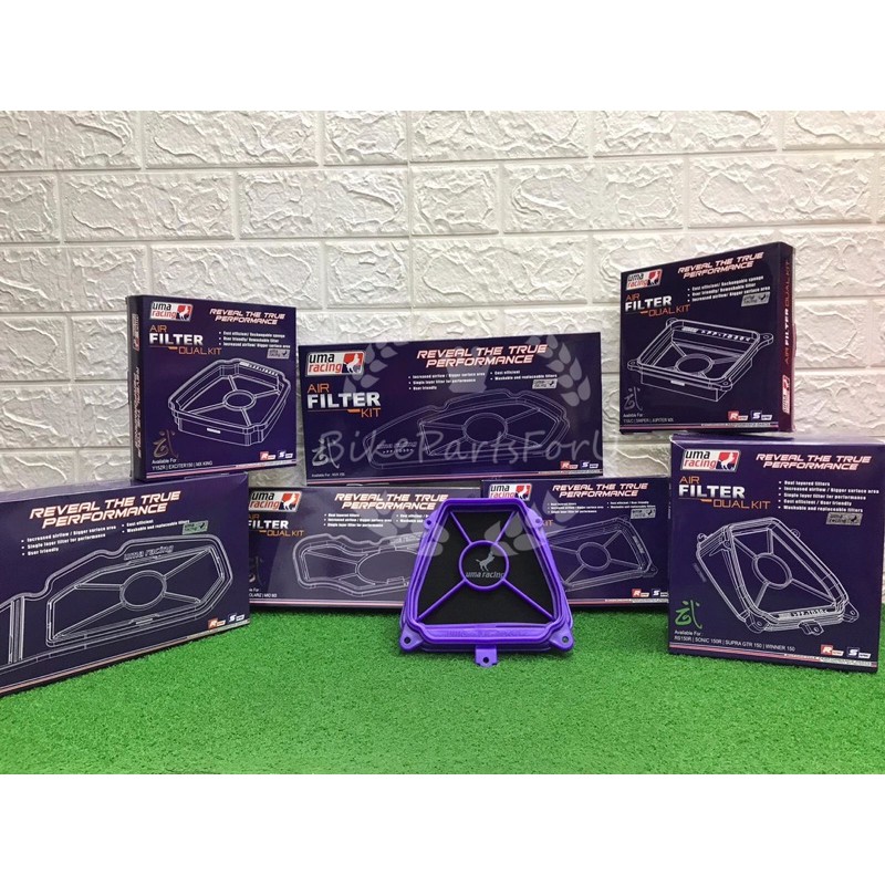 Uma racing air filter LC135 V1-V8 / Y15 & Y16 /RS150 & RSX150/ NVX155 ...