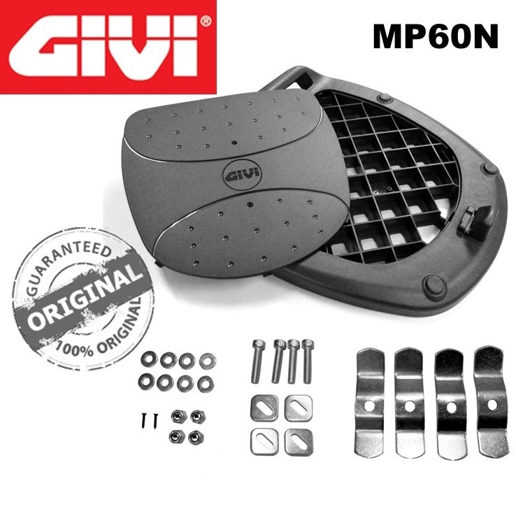 100% Original GIVI Box Plate + Bracket + Screw Set ( BASE PLATE/TAPAK ...