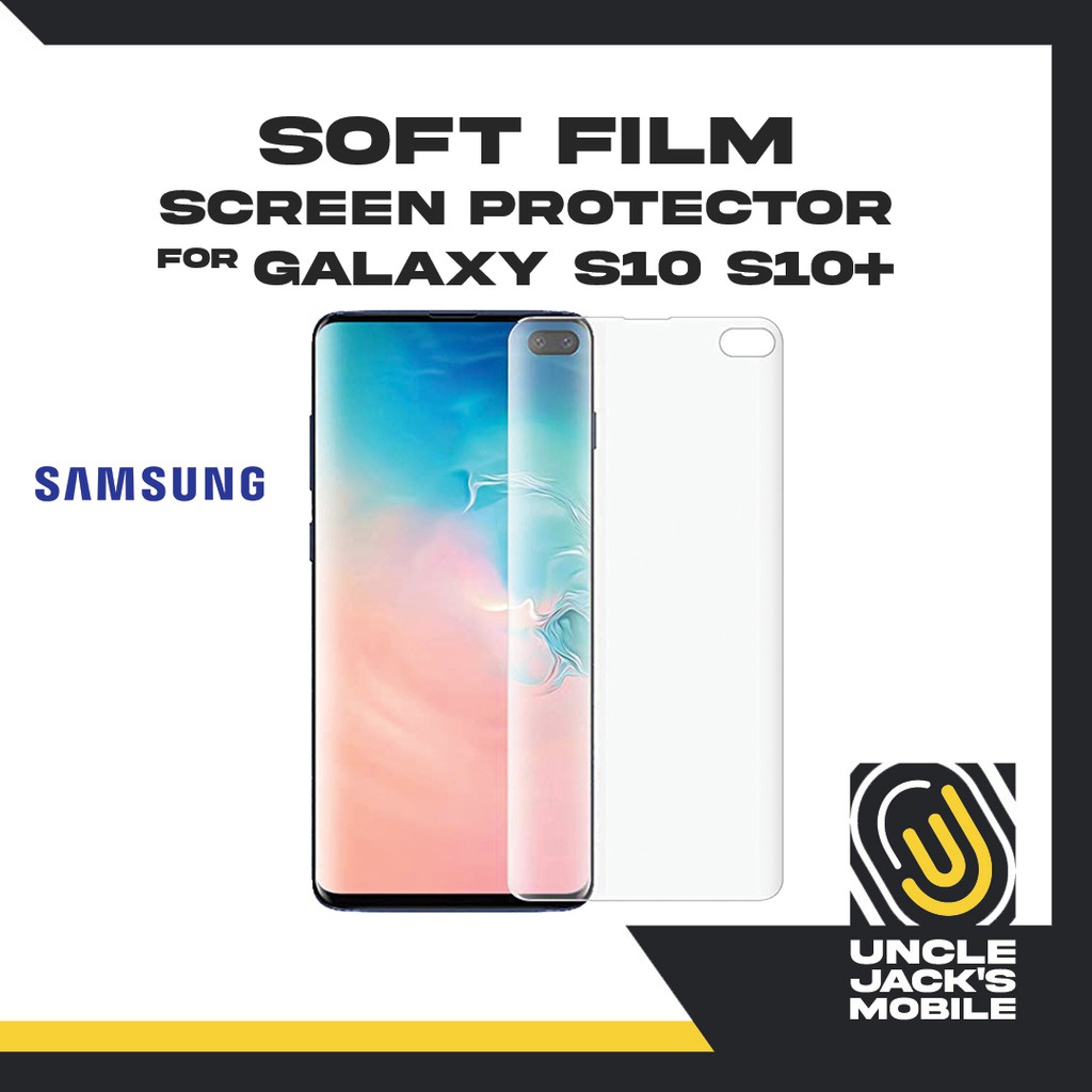 Soft Film / Tempered Glass Samsung Galaxy S10 Plus S10 Note 10 Plus | Shopee Malaysia