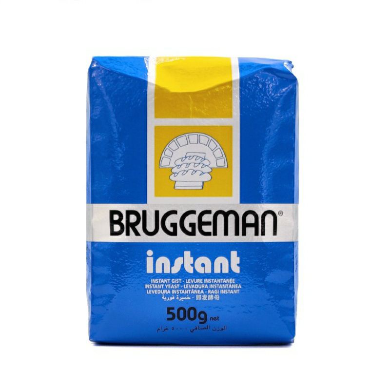 BRUGGEMAN Instant Dry Yeast (Blue Label) (For Low Sugar Dough) Halal ...