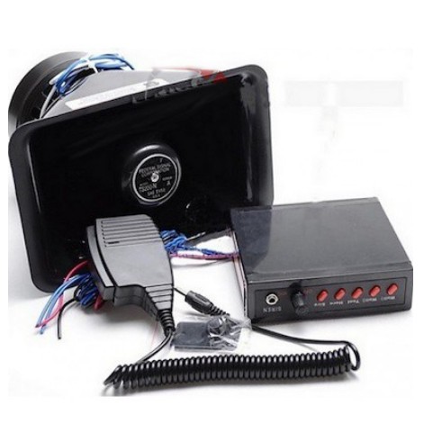 TYPE-R LOUD ELECTRONIC HORN 6 TONE POLICE TALKING SIREN (100W) | Shopee ...