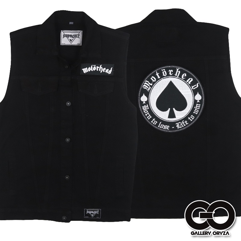 Motorbike VEST / biker / bikers / MOTORHEAD jeans VEST / men's VEST ...
