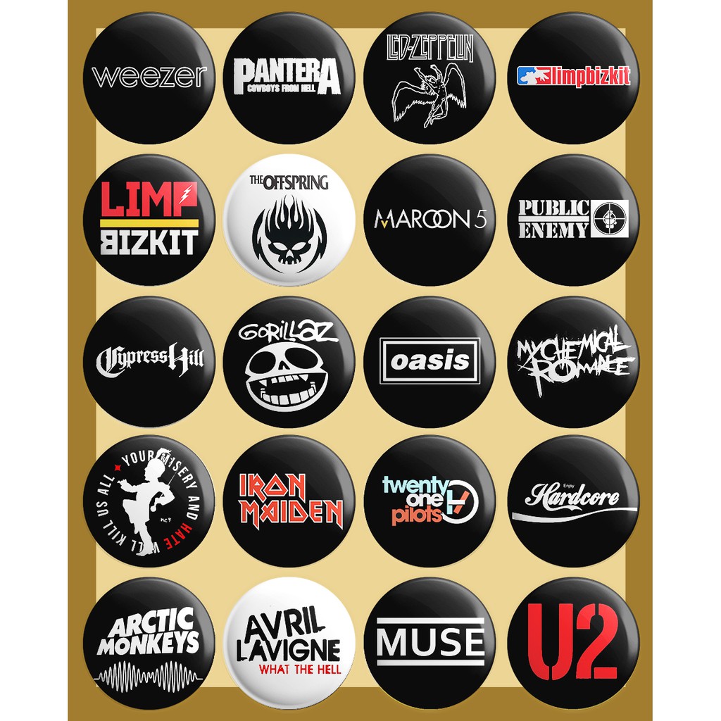 Button Badge Band II Design {No Minimum Order} Ver 4 | Shopee Malaysia