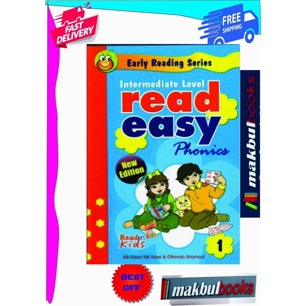 EARLY READING SERIES INTERMEDIATE LEVEL READ EASY PHONICS (2 BOOKS ...