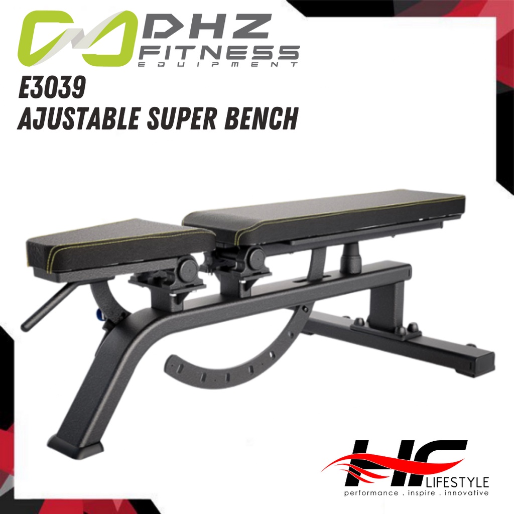 DHZ E3039 Adjustable Super Bench | Shopee Malaysia