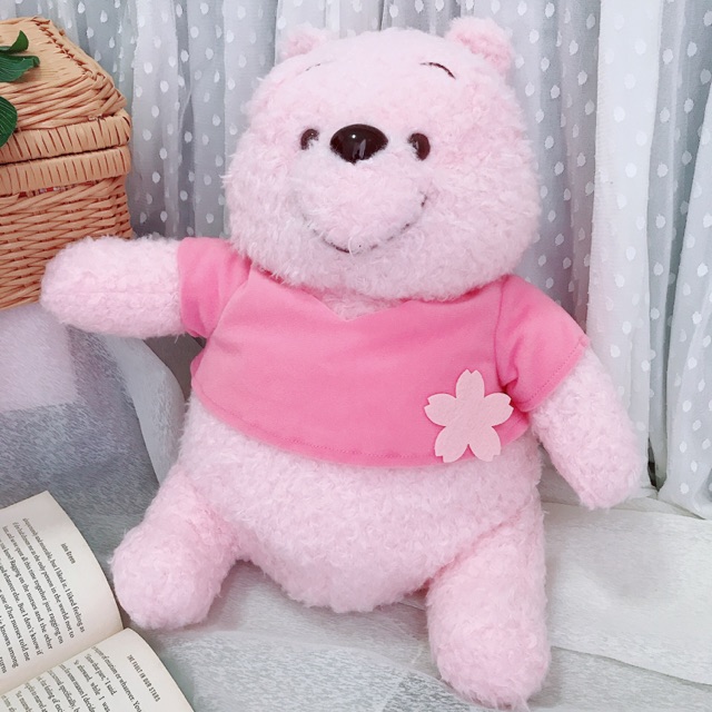 - Original - SEGA Disney Winnie the Pooh Sakura Pink Plushie - Toreba ...
