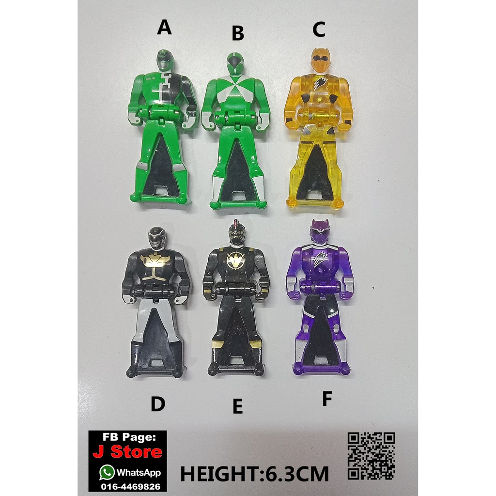 Power rangers key figure ( J Store ) | Shopee Malaysia