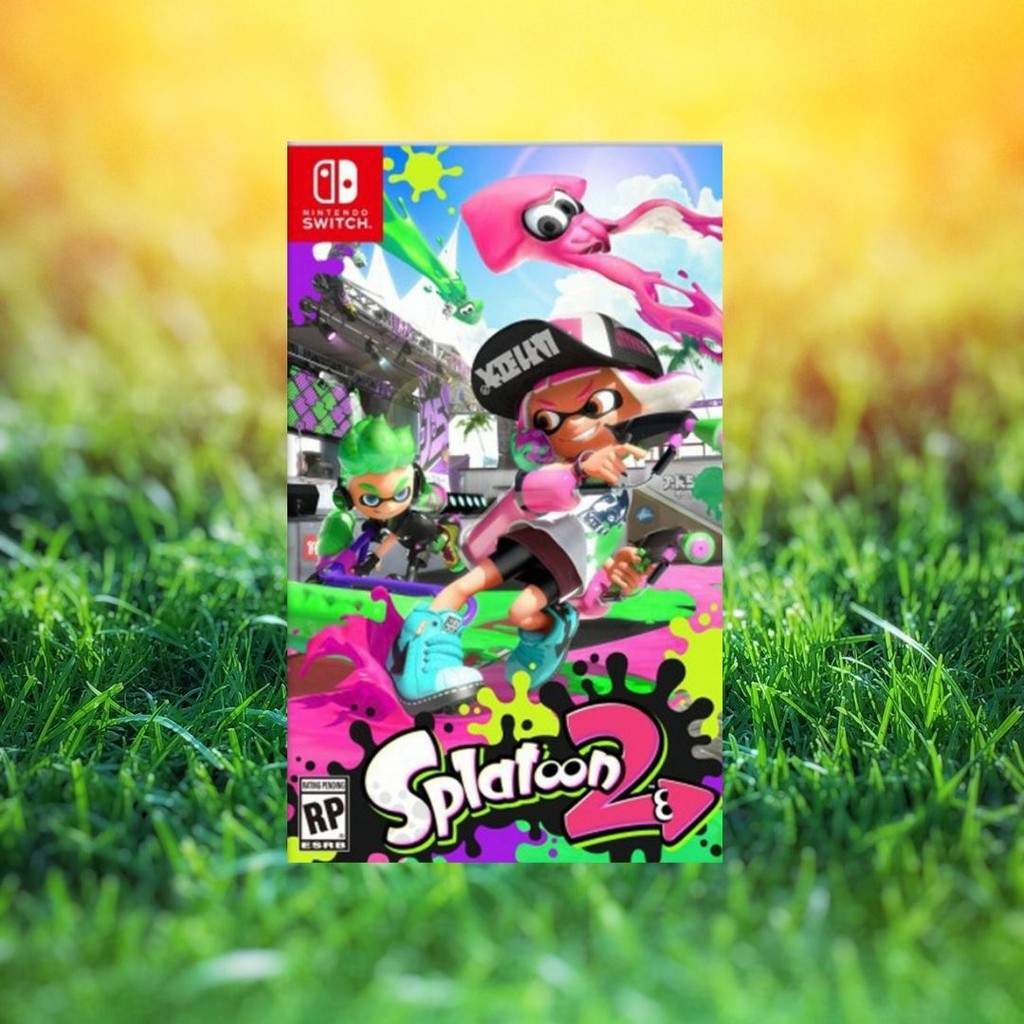 (Ready Stock) NSW Nintendo Switch Splatoon 2 Eng Version (Physical Disc ...