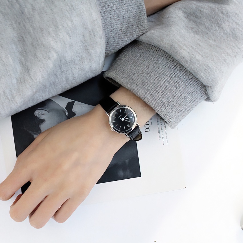 READY STOCK💝GRIMO Simplex Watch Women's Analog Jam Tangan Leather Girl ...