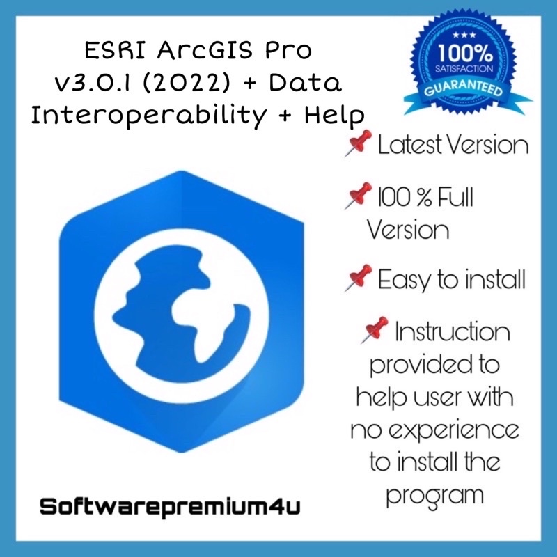 🔥【Latest】🔥ESRI ArcGIS Pro v3.0.1 (2022) + Data Interoperability + Help ...