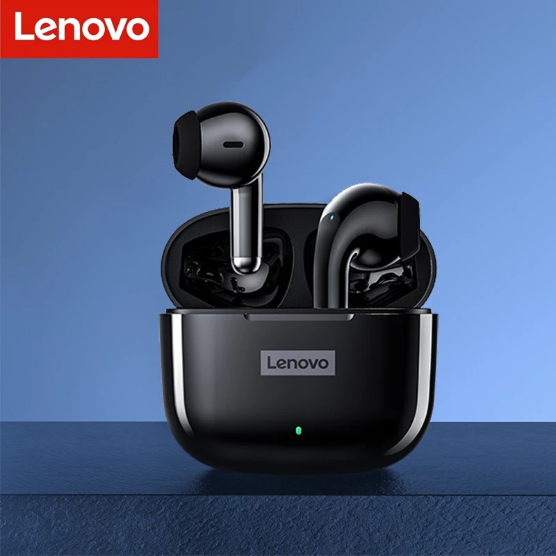 Original Lenovo LP40 Pro TWS Earphones Wireless Bluetooth 5.1 Microphone Sport Noise Reduction ...