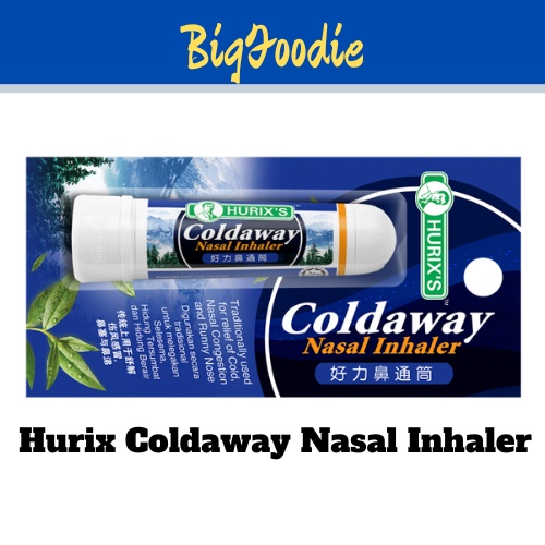 [BFD] Hurix's Coldaway Nasal Inhaler 2ml (1 tube) | Shopee Malaysia