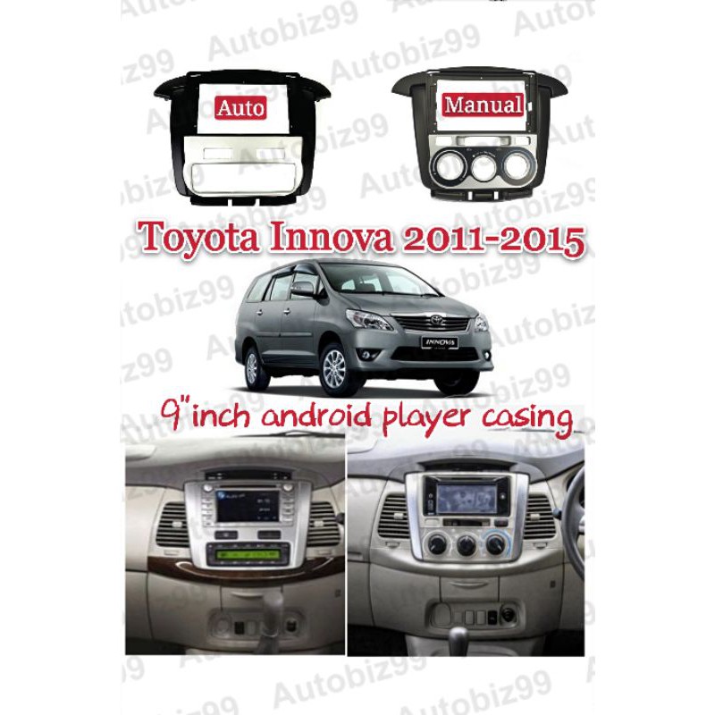 Toyota Innova (2007-2010) 9"inch android player+casing 1RAM/2RAM 16GB ...