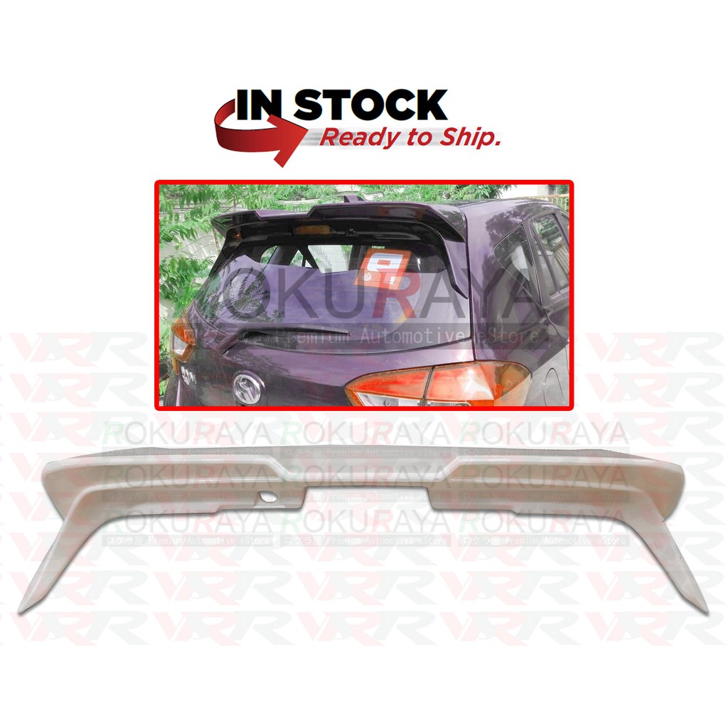 Perodua Myvi VVTi 3rd Gen (2018) Original ABS Plastic GTT Rear Back ...