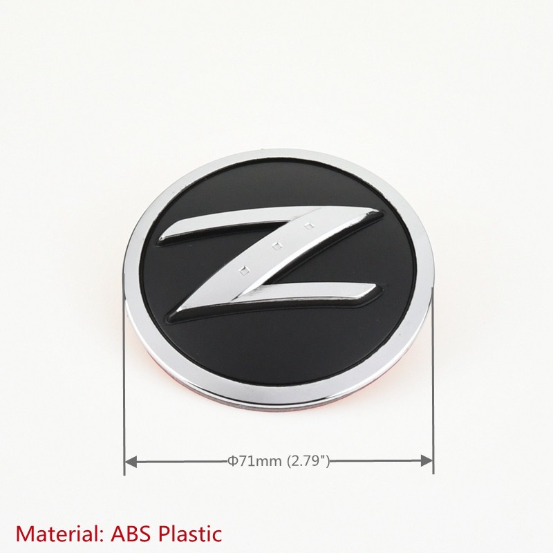 3D Car Sticker FAIRLADY 350Z 370Z Logo Emblem Badge Front Grille & Rear ...