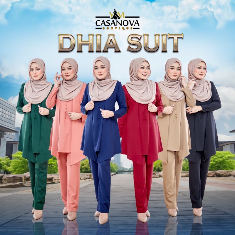 NEW DESIGN 🔥 ON SALE 🔥 DHIA SUIT 👗 MINI KURUNG 👗 BAJU KURUNG PROMO ...