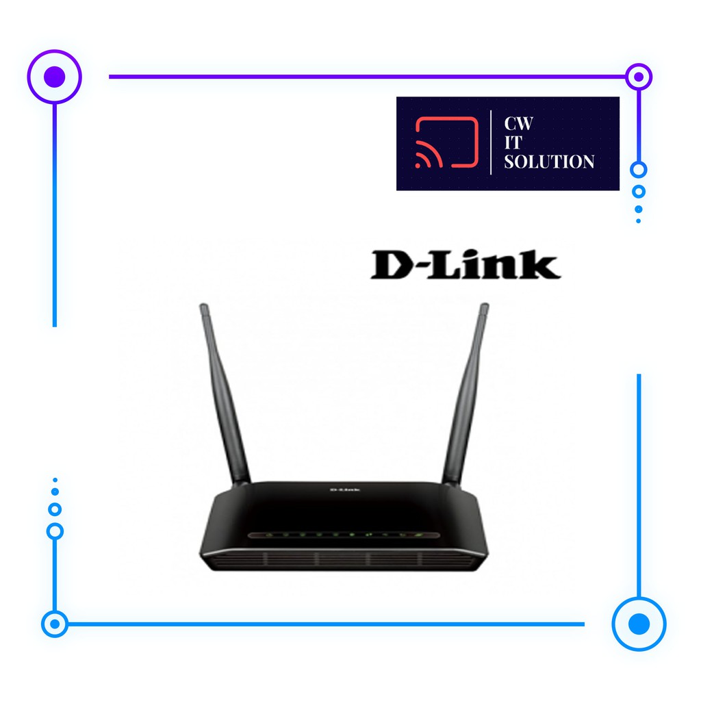 D-Link DSL-2750E Wireless Modem Router | Shopee Malaysia