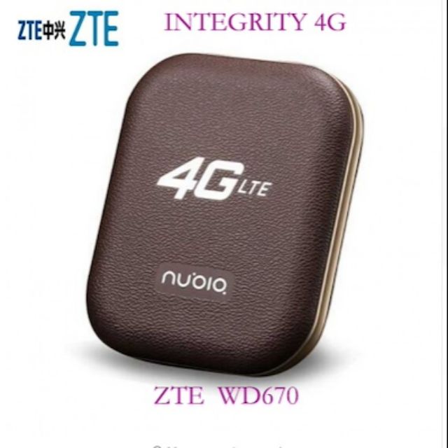 NUBIA ZTE Wd670 Portable Wifi Modem 4G Hotspot Router | Shopee Malaysia