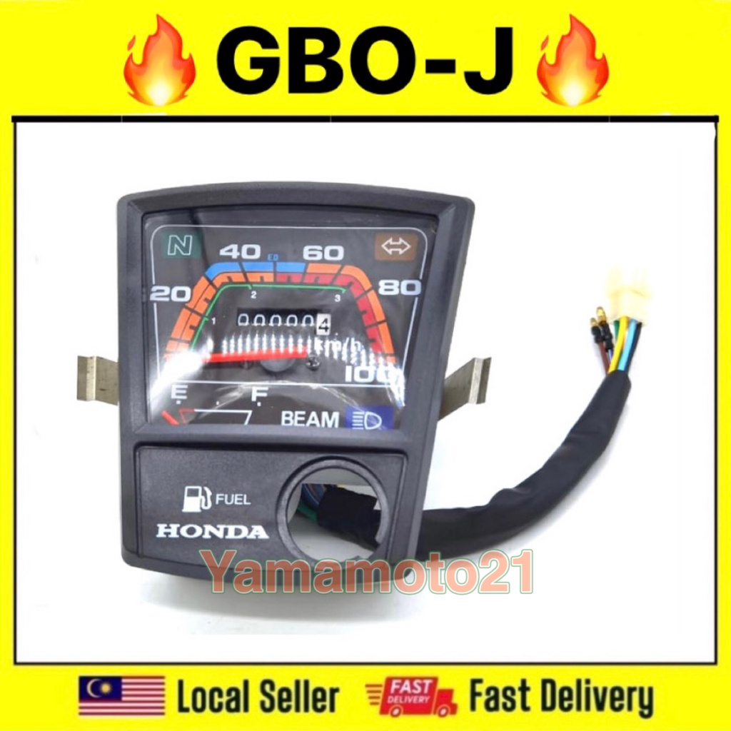 Speedometer Assy Honda GBOJ GBO J GBO-J C70 GBOJ Petak Speedo Meter ...
