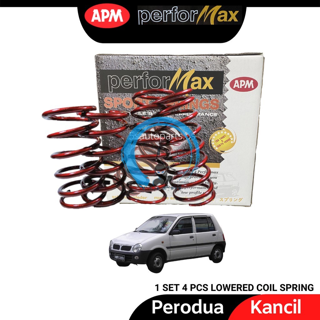 APM Performax Kancil 660 850 Sport Spring ( 4 PCS ) | Shopee Malaysia