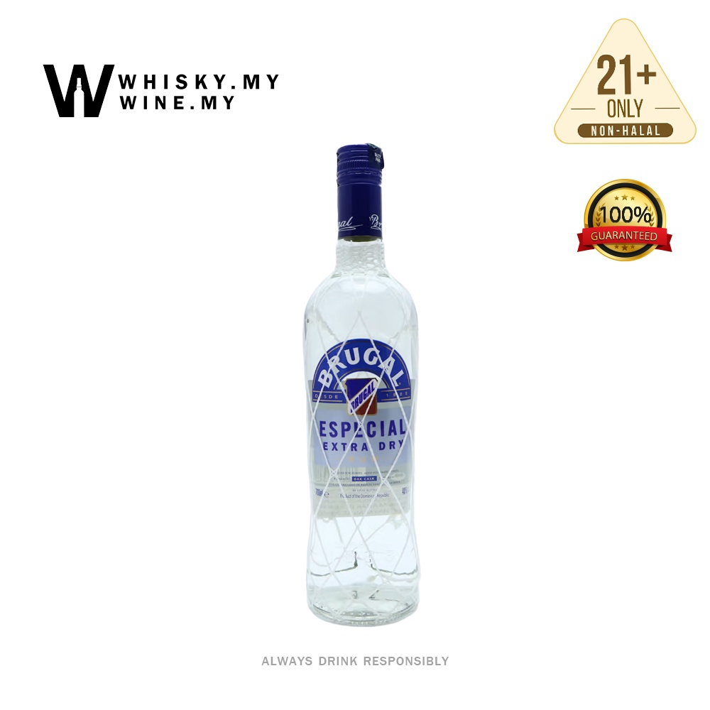 Brugal Especial Extra Dry Rum (700ml) | Shopee Malaysia