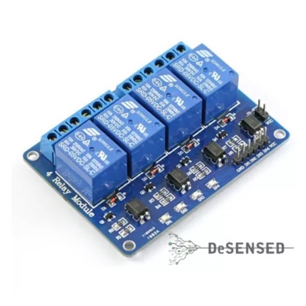 5 Volt 4 Channel Relay Module | Shopee Malaysia