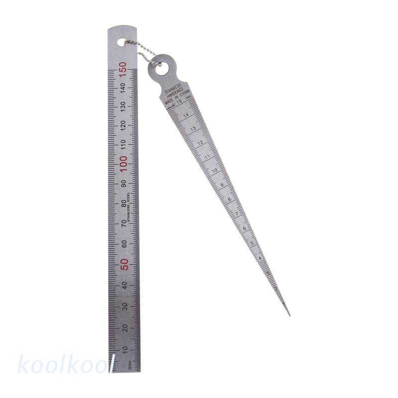 kool Stainless Steel Taper Welding Gauge Test Welding Taper Gap Gauge ...