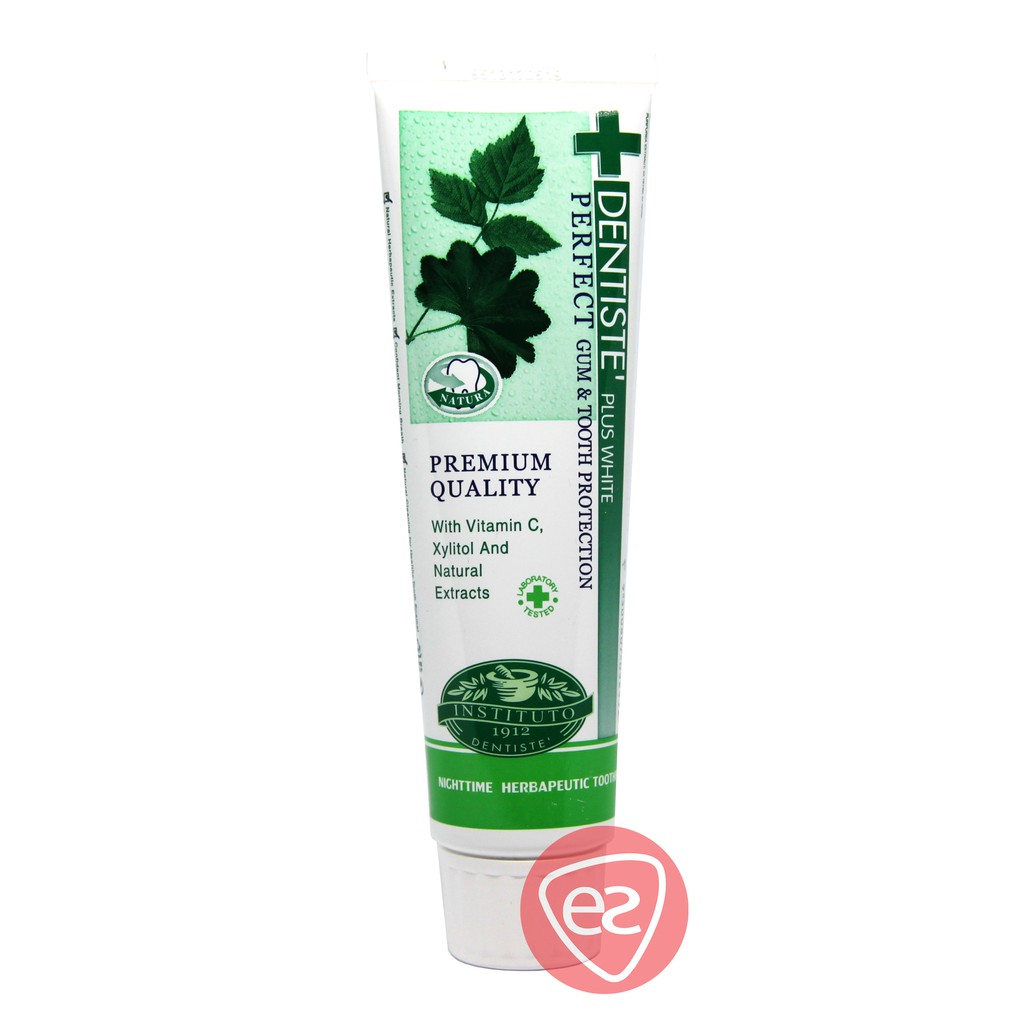 DENTISTE PLUS WHITE VITAMIN C & XYLITOL HYGIENIC & HERBAPEUTIC ...