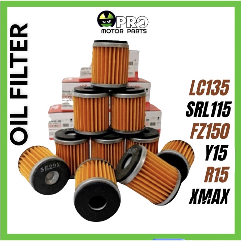 LC 4T OIL FILTER PENAPIS MINYAK HITAM YAMAHA LC135 Y15 Y16 LAGENDA-Z ...