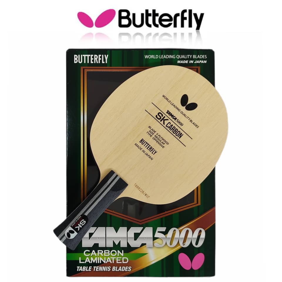 Butterfly SK Carbon Table Tennis Blade (Tamca 5000 Carbon) Made in Japan | Shopee Malaysia