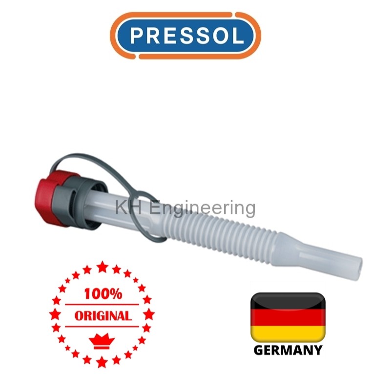 PRESSOL Fuel Tank Jerry Can Plastic Discharge Spout [Red] (Germany ...