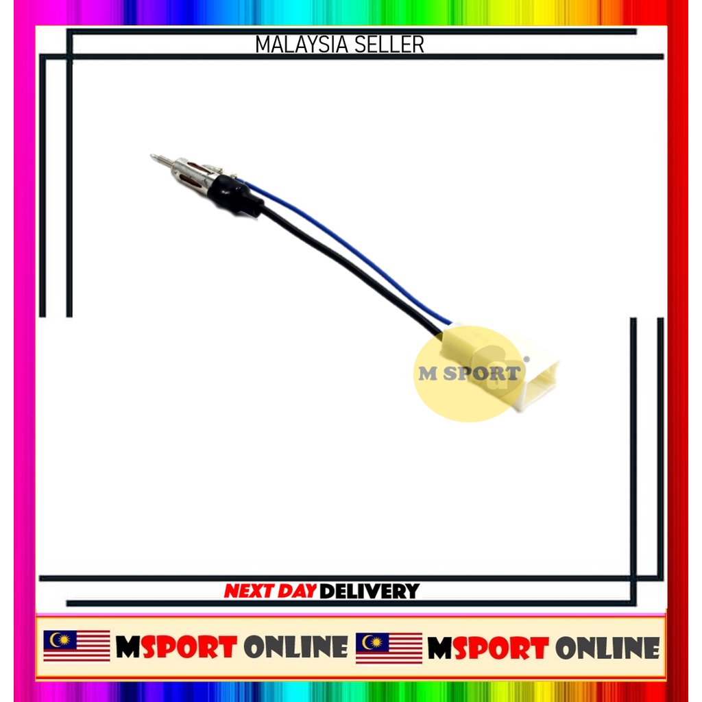 TOYOTA VIOS ALTIS CAMRY AVANZA INNOVA OEM Plug and Play Radio Antenna ...