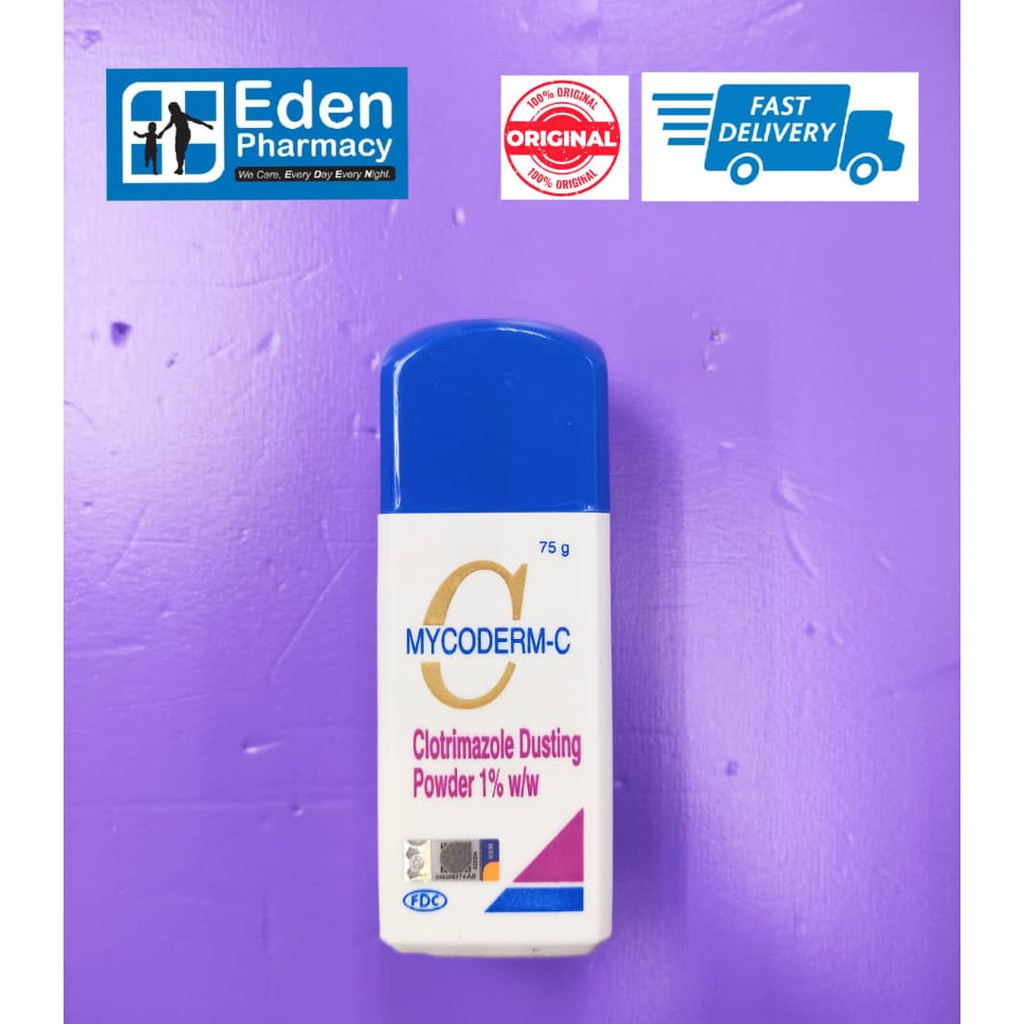 Mycoderm-C powder ( mycoderm powder , clotrimazole dusting powder ...