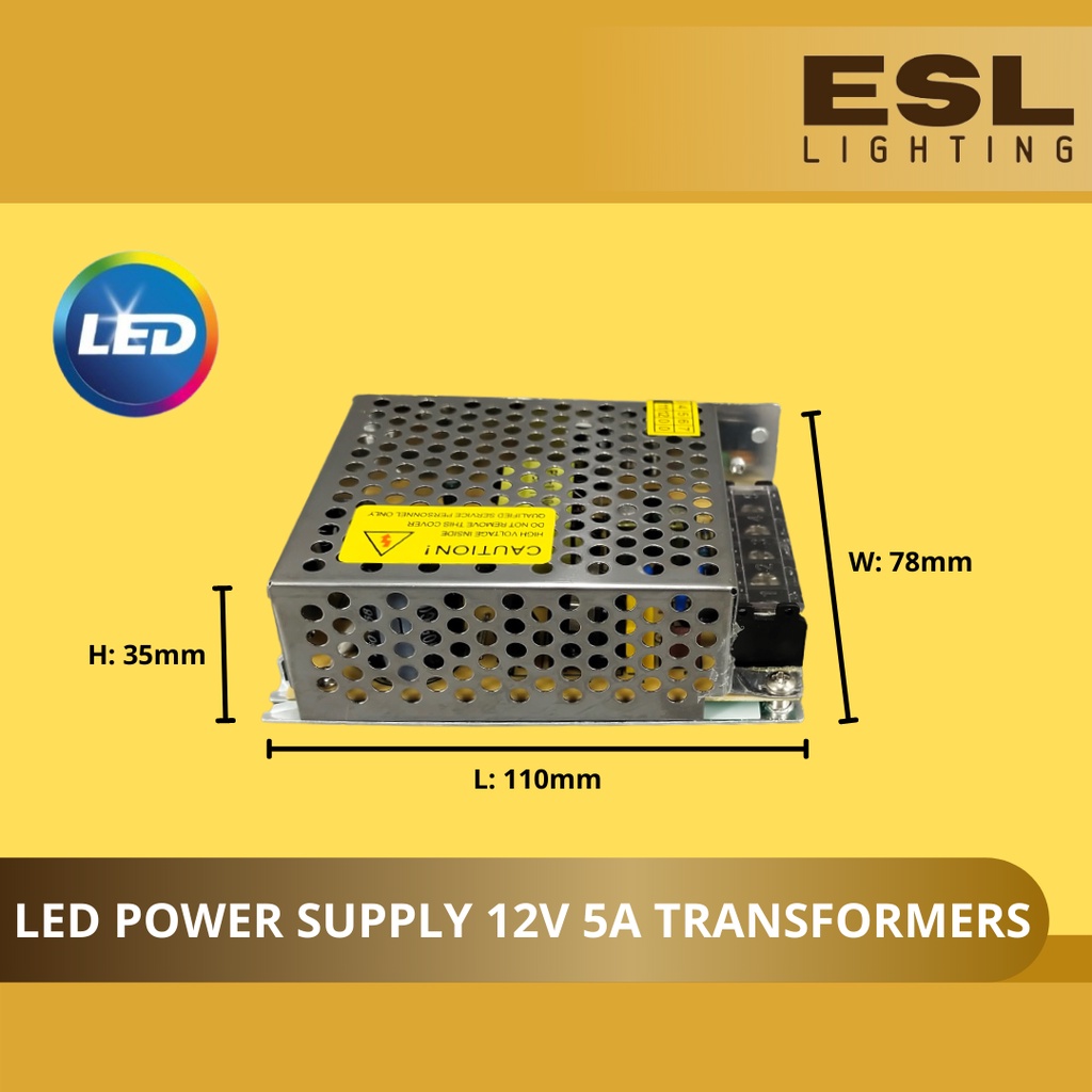 🌸READY STOCK🌸 POWE SUPPLY / POWER LIGHT / POWER LAMPU / LED ...