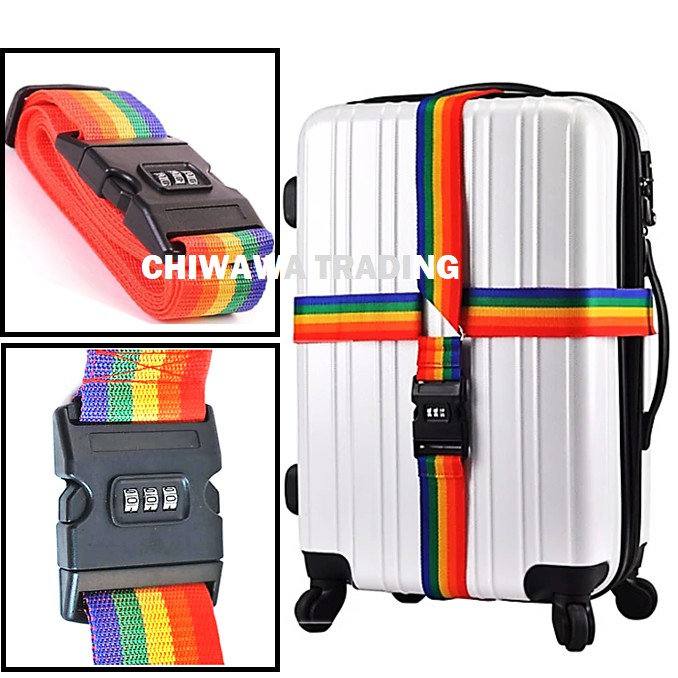 Security Customs 3 Digit Combination Password Code Luggage Padlock ...