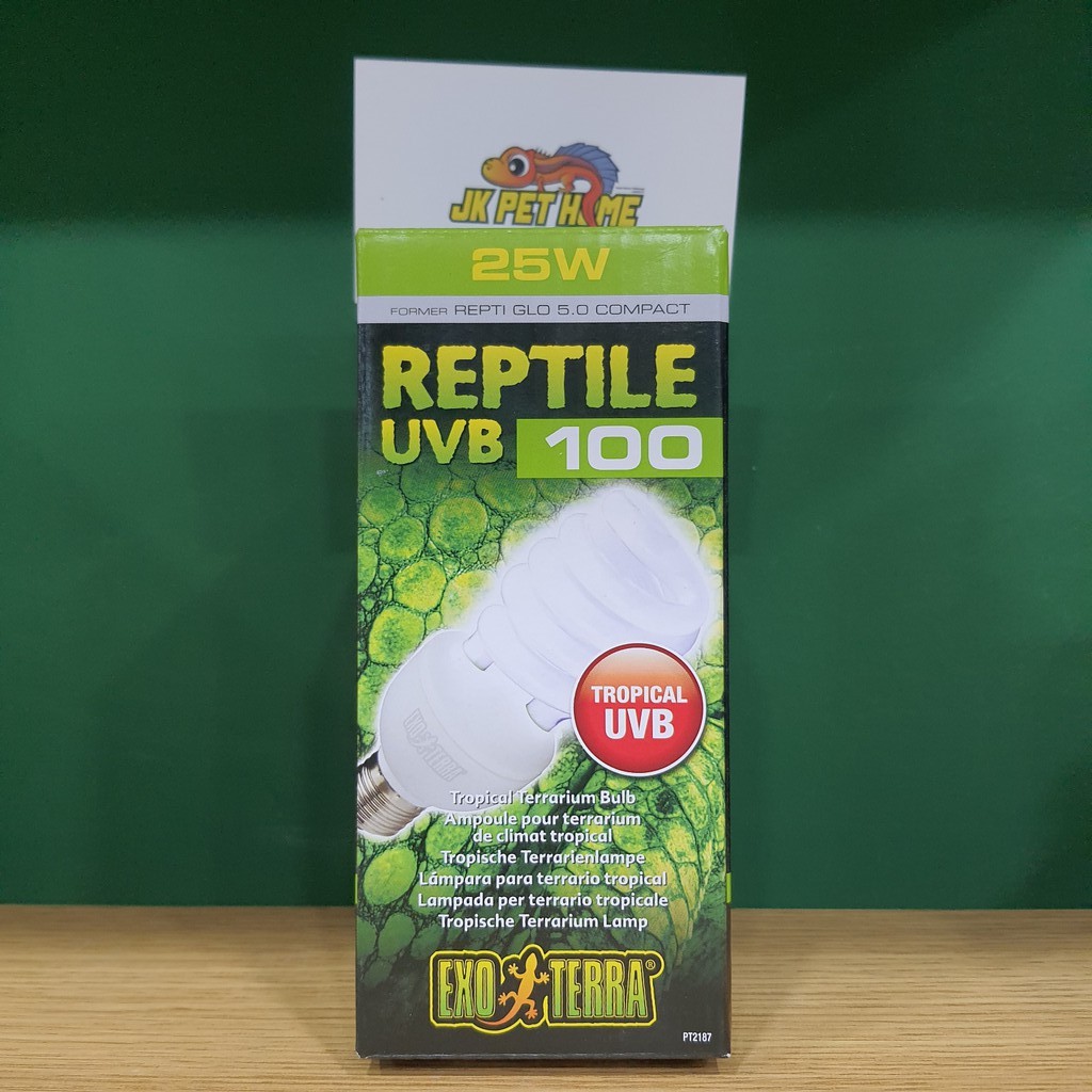 Exo Terra Reptile UVB 100 Compact Fluor Bulb Repti-Glo 5.0(1 UNIT) | Shopee Malaysia