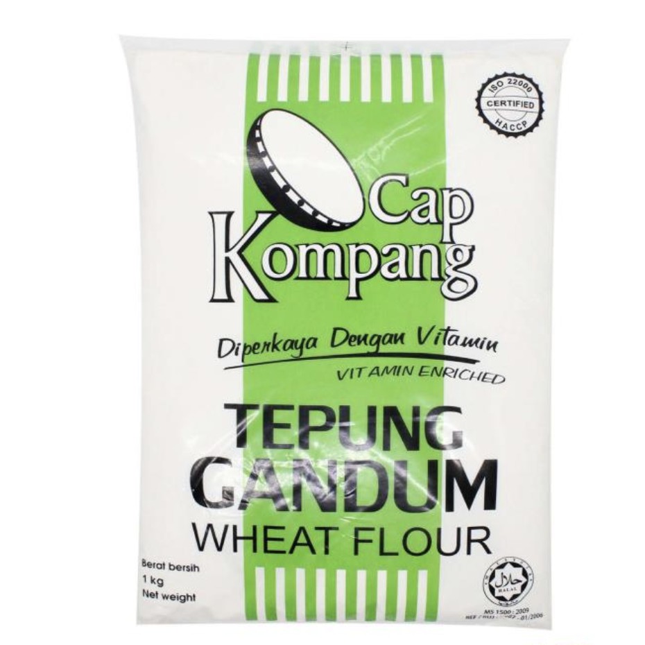 TEPUNG GANDUM CAP KOMPANG (1KG) | Shopee Malaysia