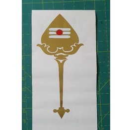 VEL STICKER,LORD MURUGAN'S VEL,STICKER SUITABLE FOR INDOOR AND OUTDOOR ...