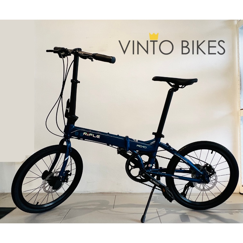 RIFLE RD10 Folding Bike 20inch 9Speed mix SHIMANO - READY STOCK ...