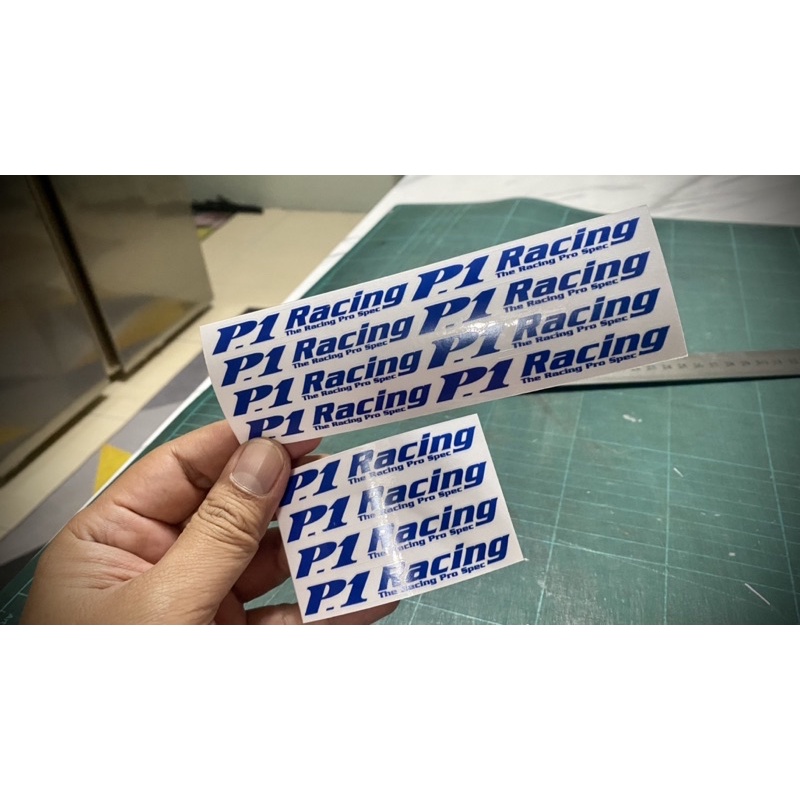 Sticker RIM DECAL P-1 RACING P1 #P1racing #P1 #buddyclub | Shopee Malaysia