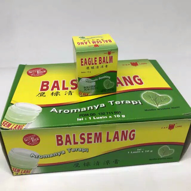 Balm Lang 10gr (box / 12 Pcs) | Shopee Malaysia