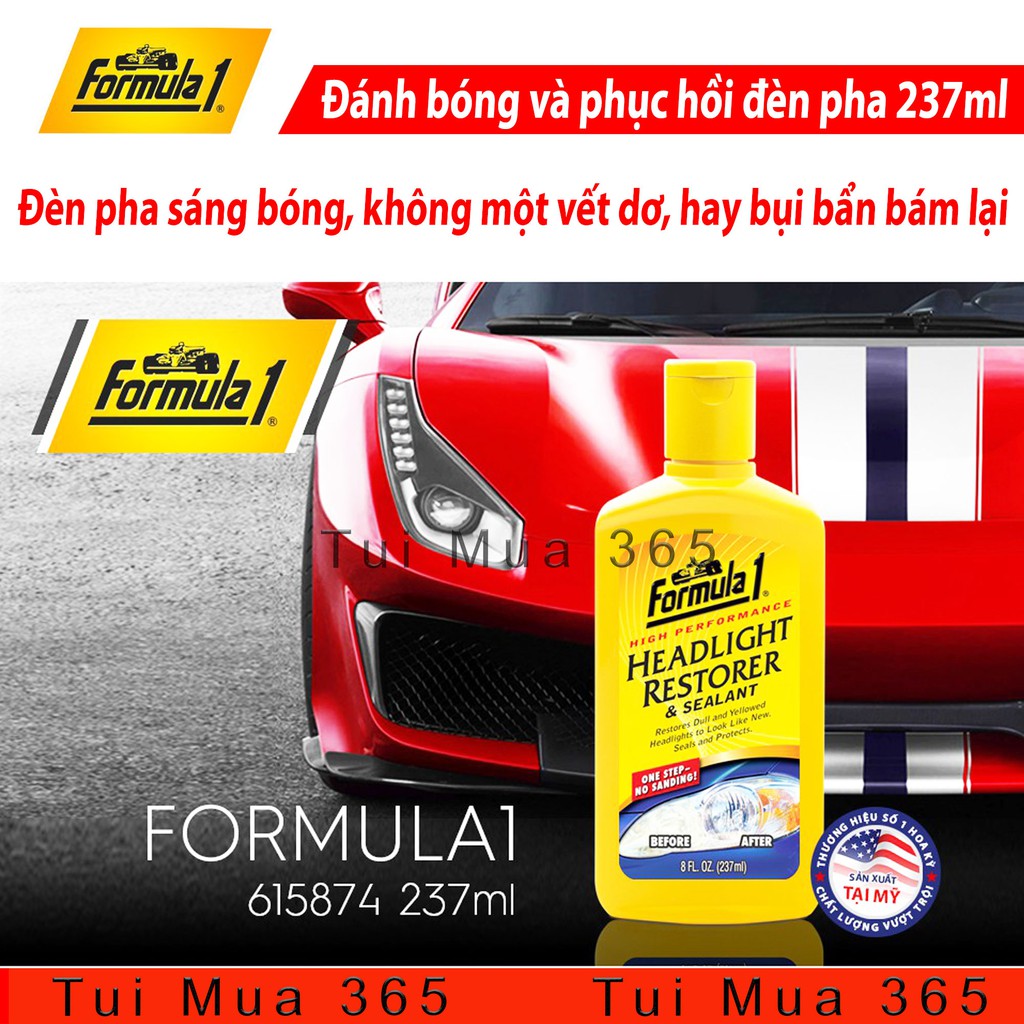 Formula Headlight Polishing And Restoration Solution For Cars And ...