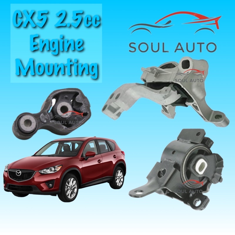 Mazda CX5 KE Mazda 6 GJ GL 2.5cc Skyactiv Engine Mounting CX-5 | Shopee ...