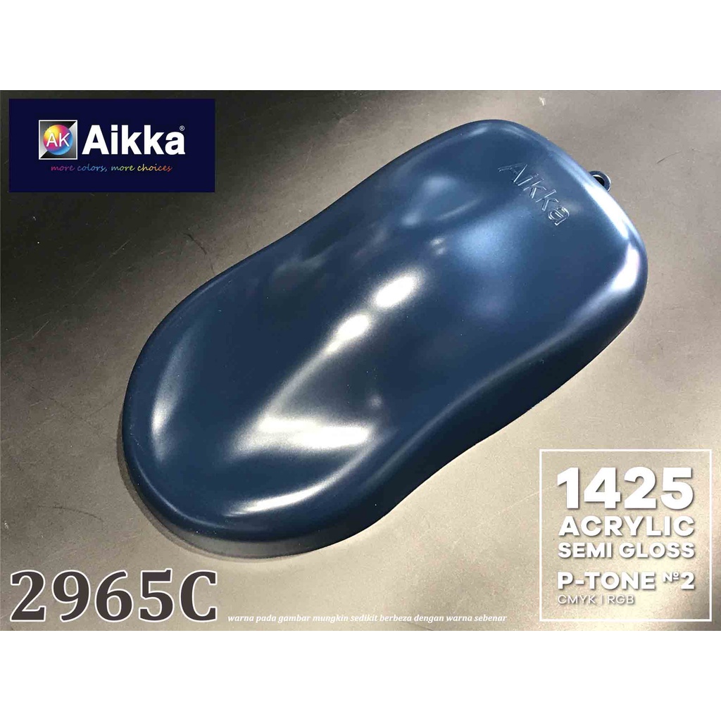 AIKKA Paint PANTONE Colour 2965C / 1425 ACRYLIC SEMI GLOSS PAINT ...