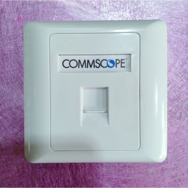 *READY STOCK*NEW MODEL COMMSCOPE AMP® GENUINE SINGLE/1 PORT/ 1GANG ...