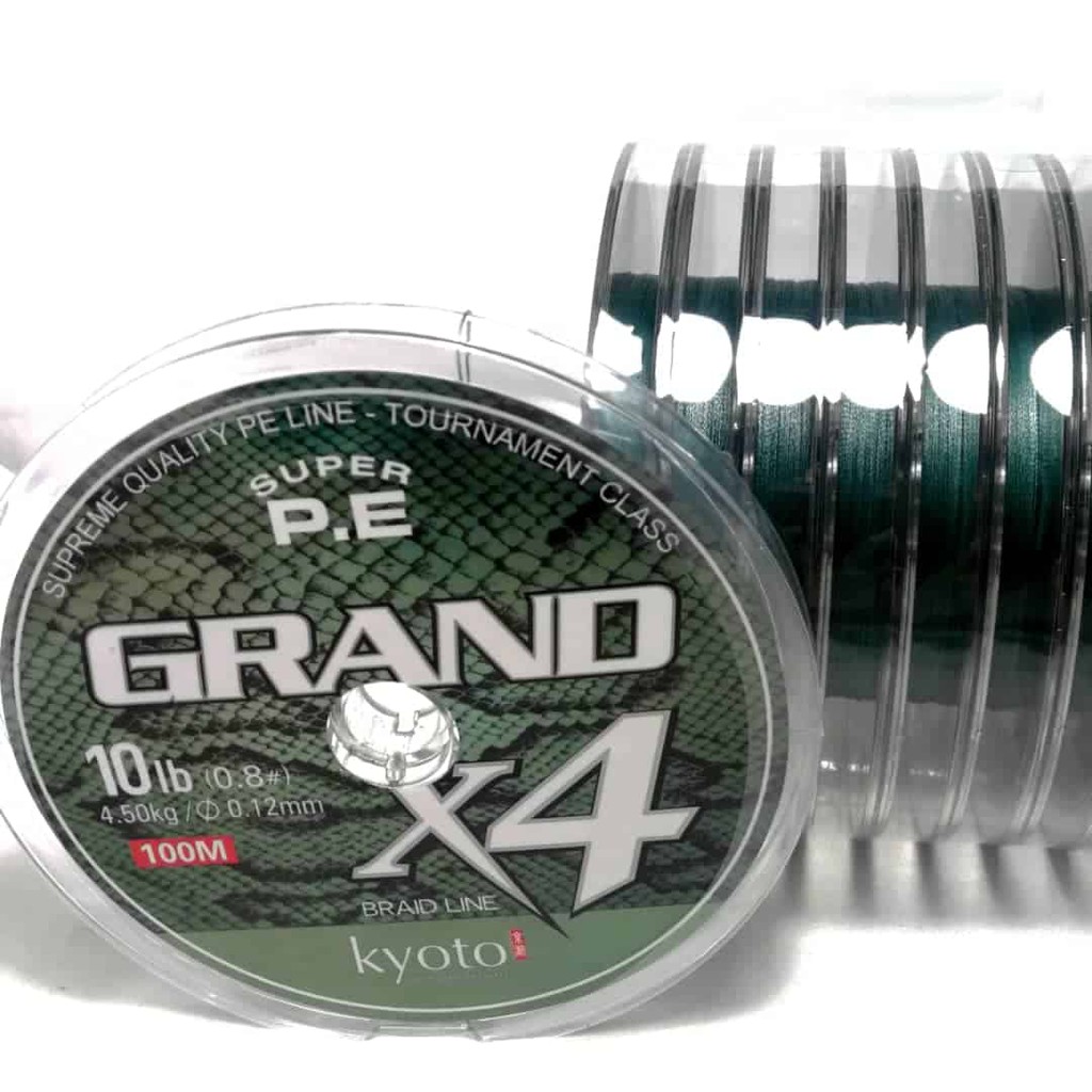 ORIGINAL KYOTO GRAND SUPER PE X4 BRAID LINE (100M) | Shopee Malaysia