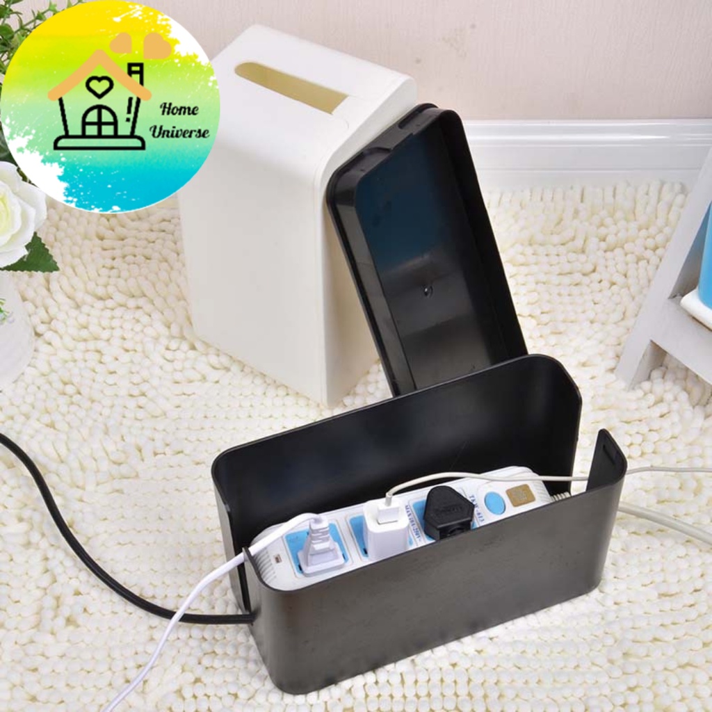 Premium Cable Management Box Muji Design Socket Box Minimalist Safety ...